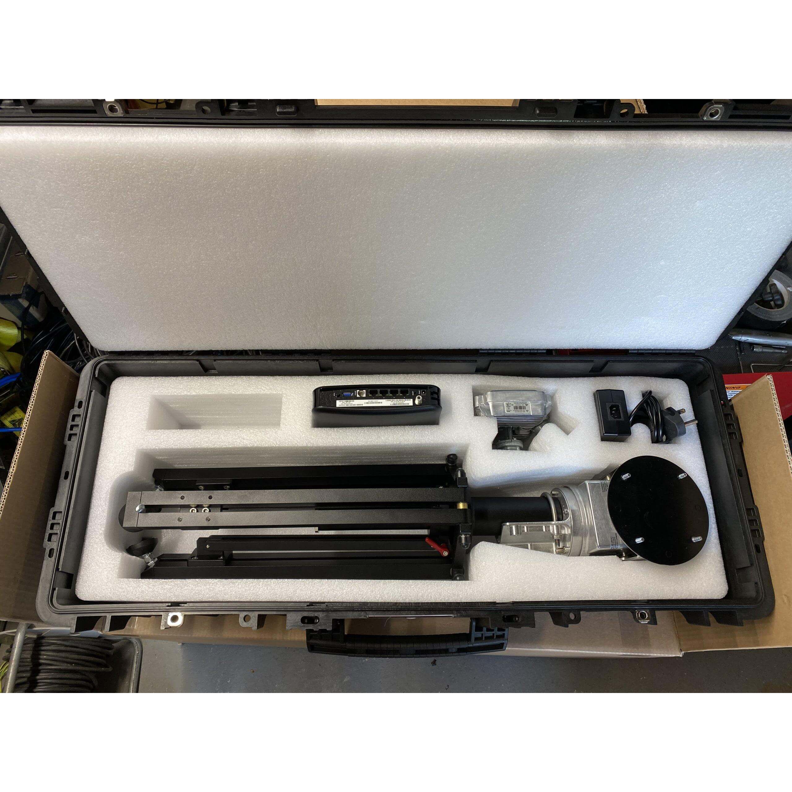 LOW COST MOTORISED KA BAND FLYAWAY SYSTEM - AKD Sat-Comm